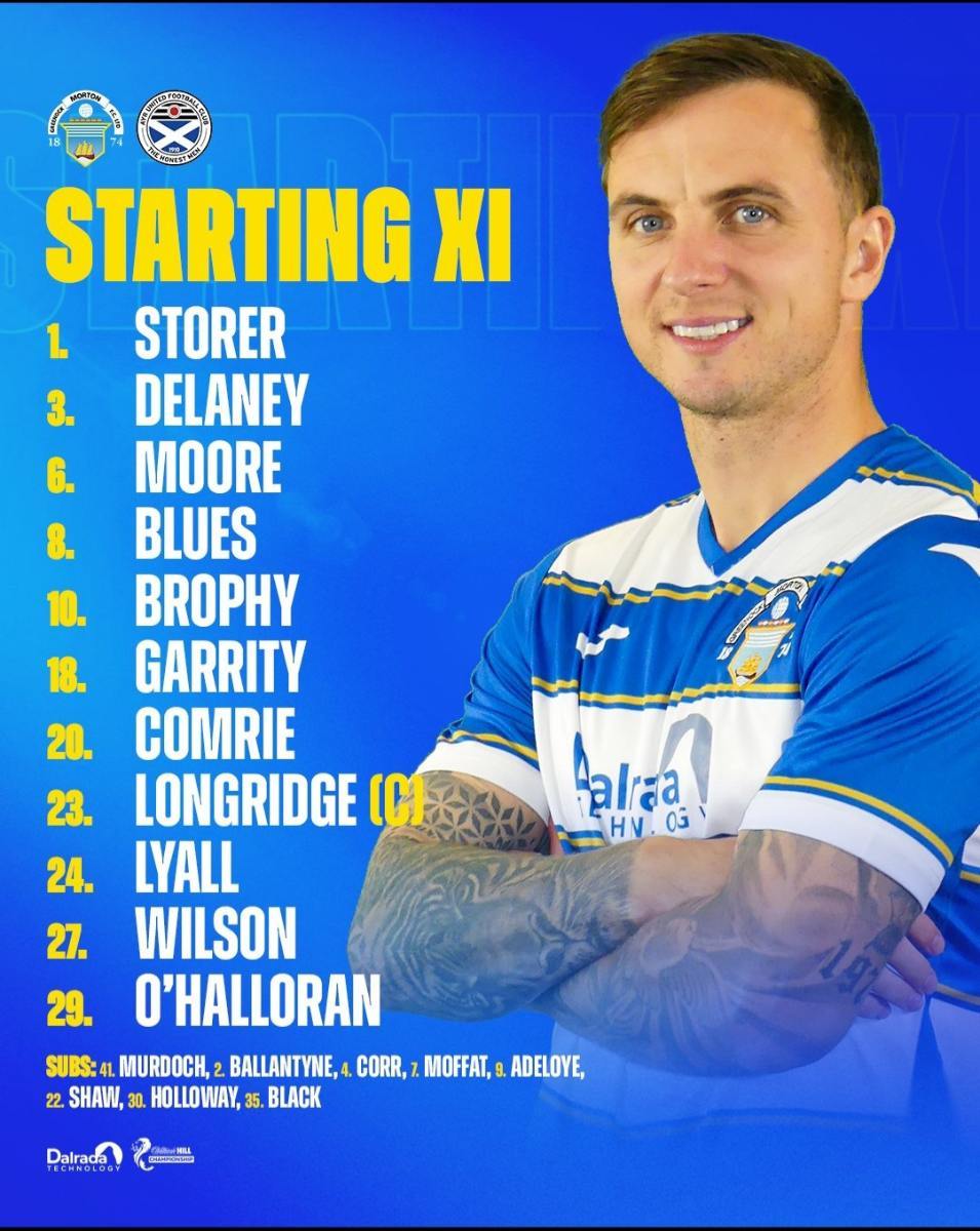 Morton vs Ayr United 27th December. - Page 2 - General Morton Chatter ...